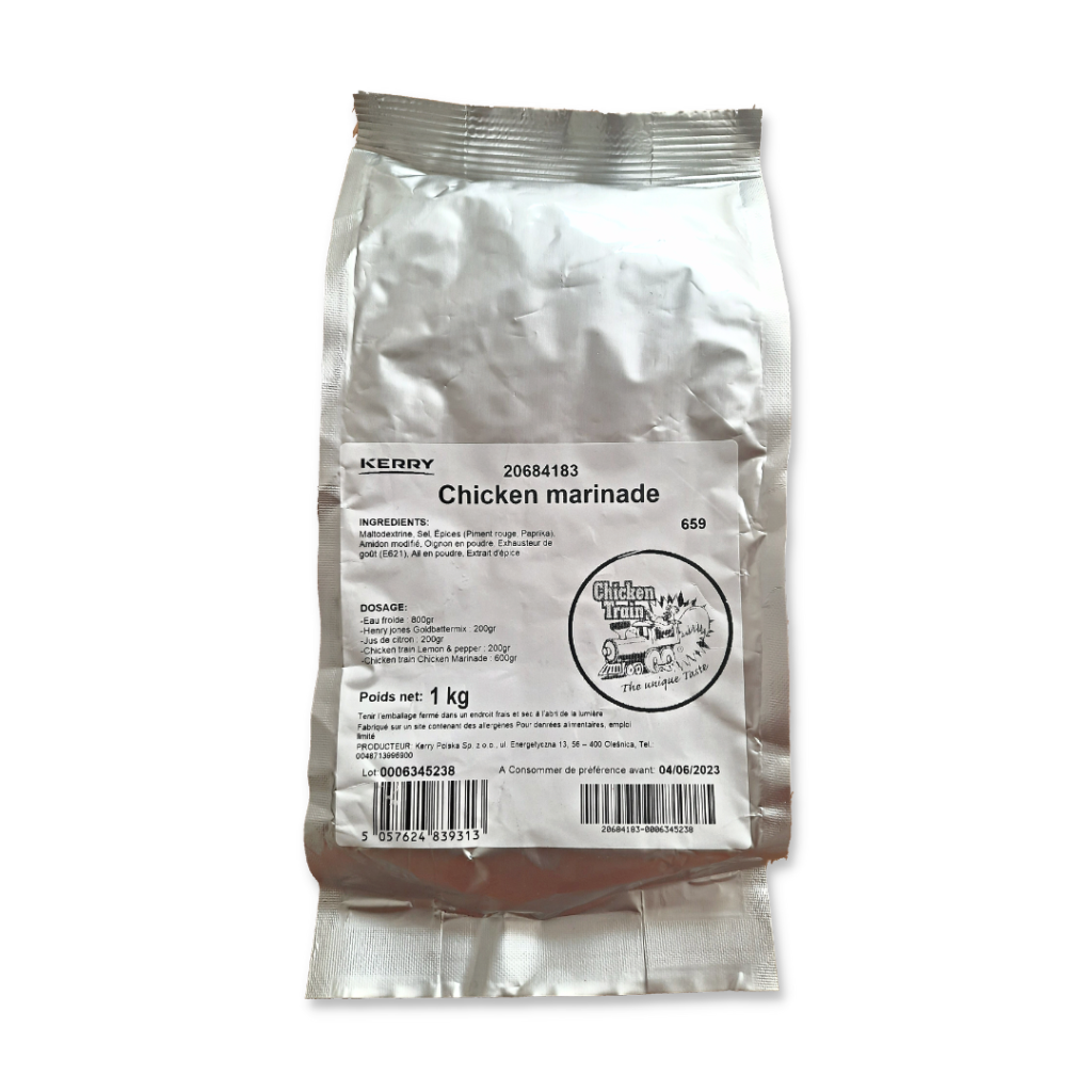Marinade Lemon Pepper – CHICKEN TRAIN – Premium Fried Chicken